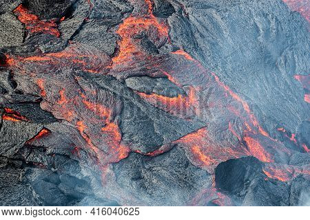 Closeup Magma Image & Photo (Free Trial) | Bigstock