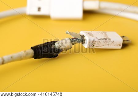 Broken Micro Usb Phone Image & Photo (Free Trial) | Bigstock