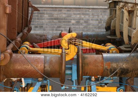 Railroad Car Buffers Image & Photo (Free Trial) | Bigstock