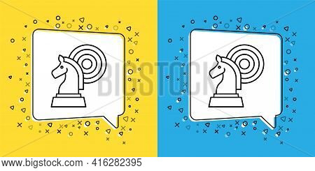 Set Line Chess Icon Vector & Photo (Free Trial) | Bigstock