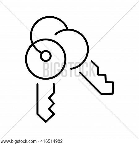 Outline Simple Keys Vector & Photo (Free Trial) | Bigstock