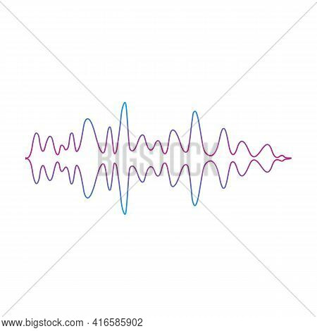 Sound Wave Vector Vector & Photo (Free Trial) | Bigstock