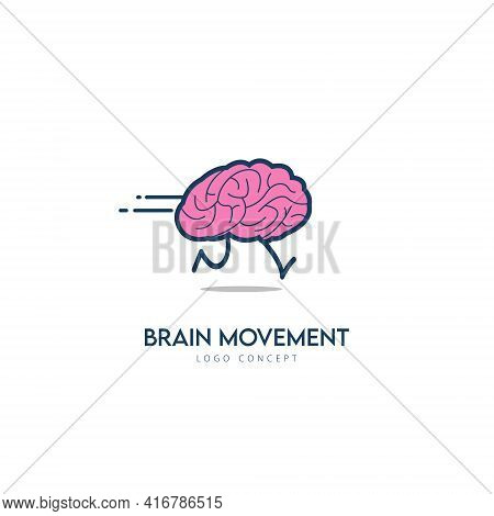 Brain Movement Logo Vector & Photo (Free Trial) | Bigstock