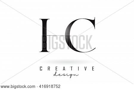 Hc H C Letter Design Vector & Photo (Free Trial) | Bigstock