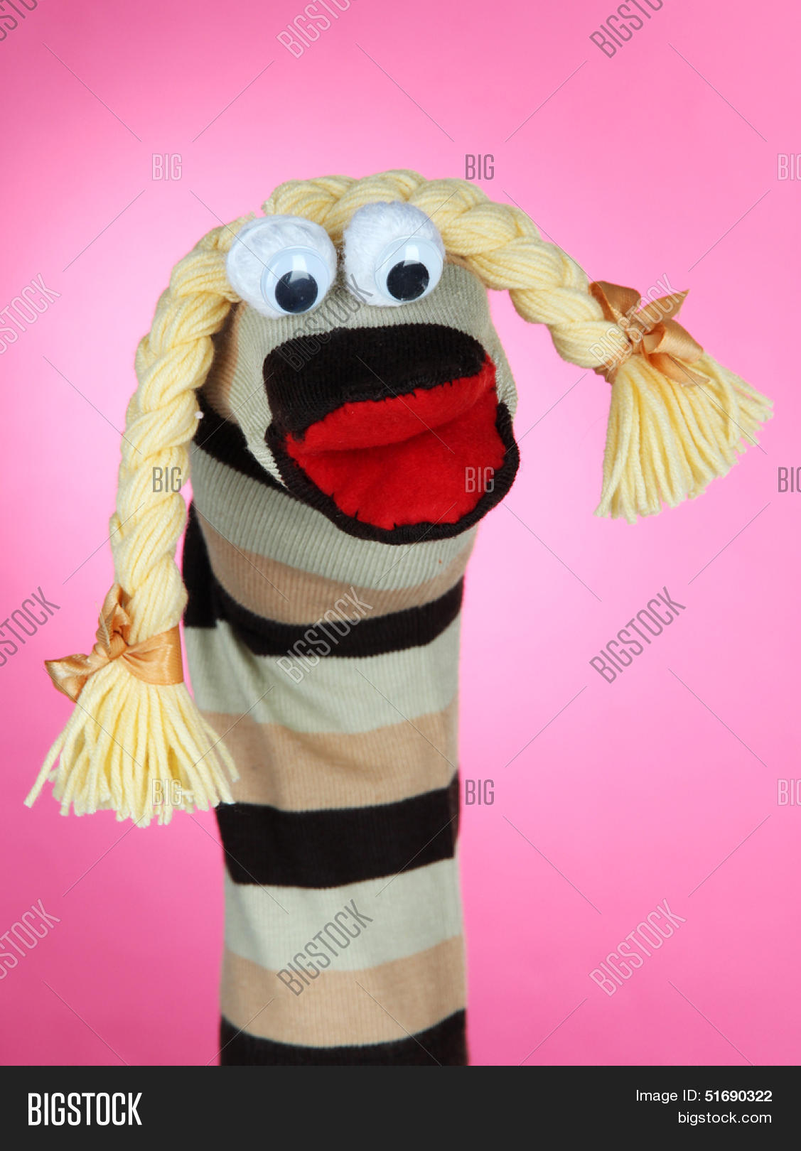 Cute Sock Puppet On Image & Photo (Free Trial) | Bigstock