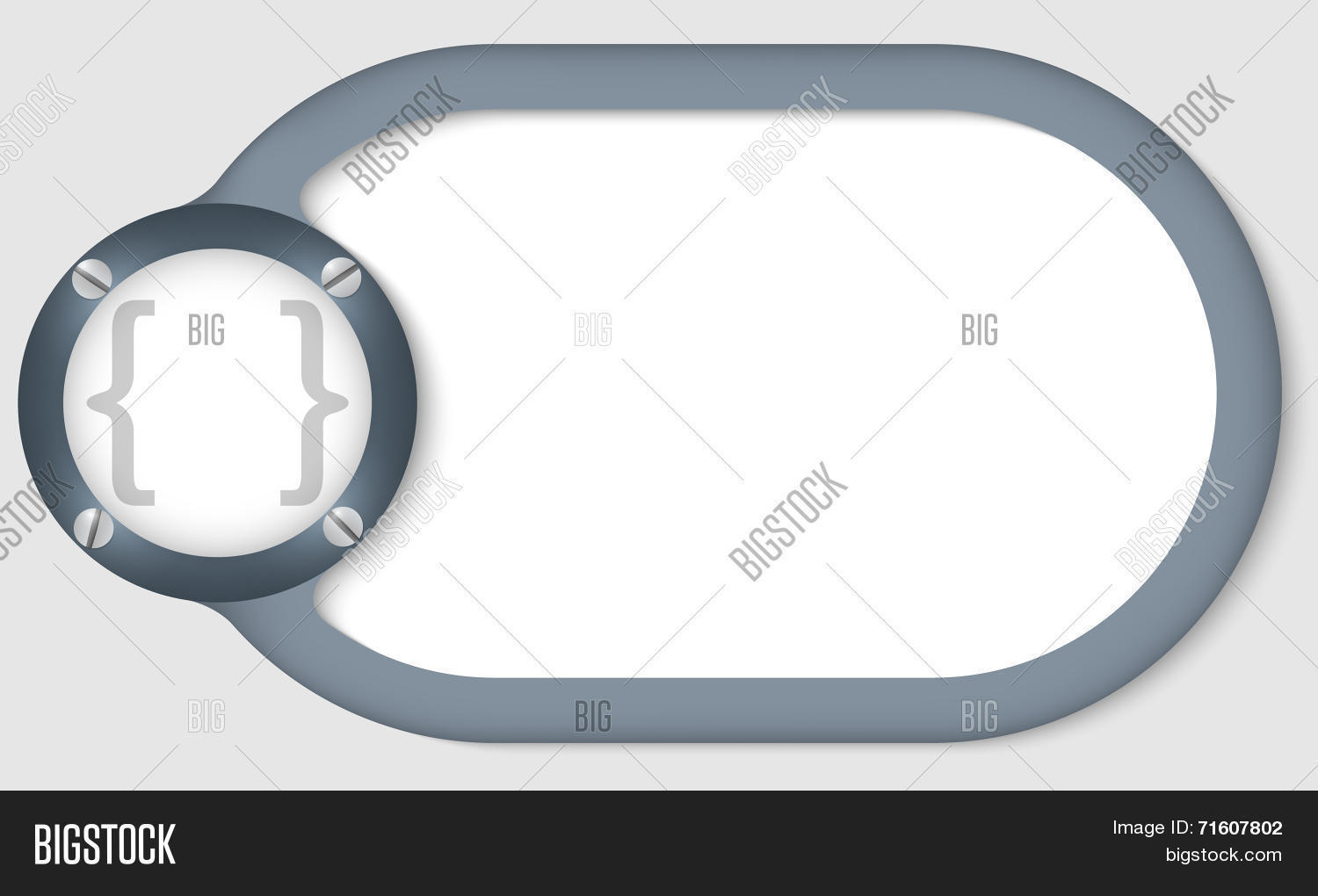 Circular Text Frame Vector & Photo (Free Trial) | Bigstock
