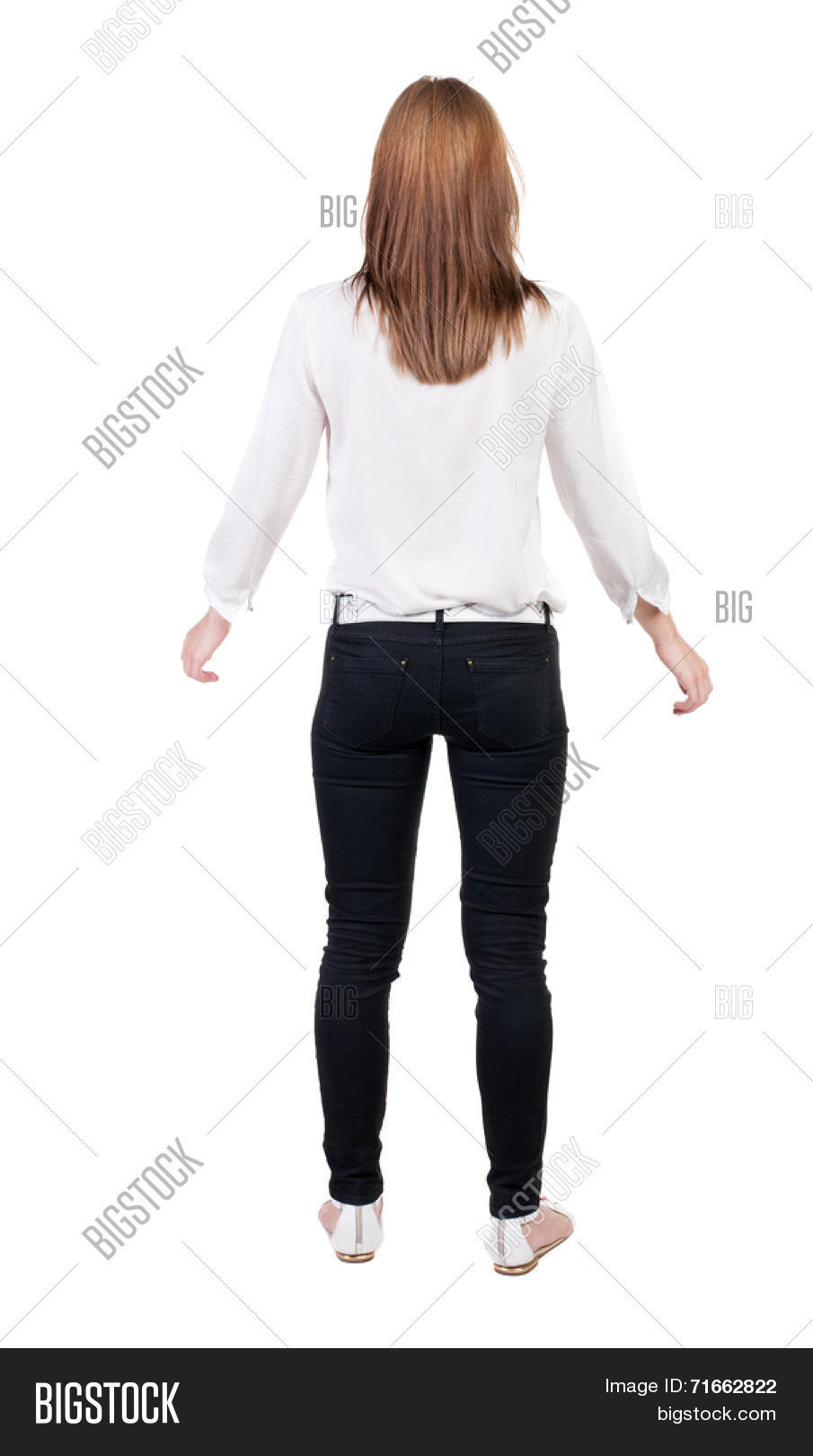 Back View Standing Image & Photo (Free Trial) | Bigstock