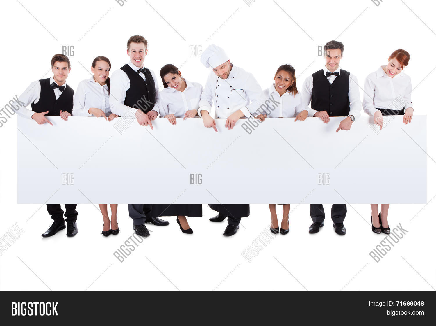 Group Catering Staff Image & Photo (Free Trial) | Bigstock