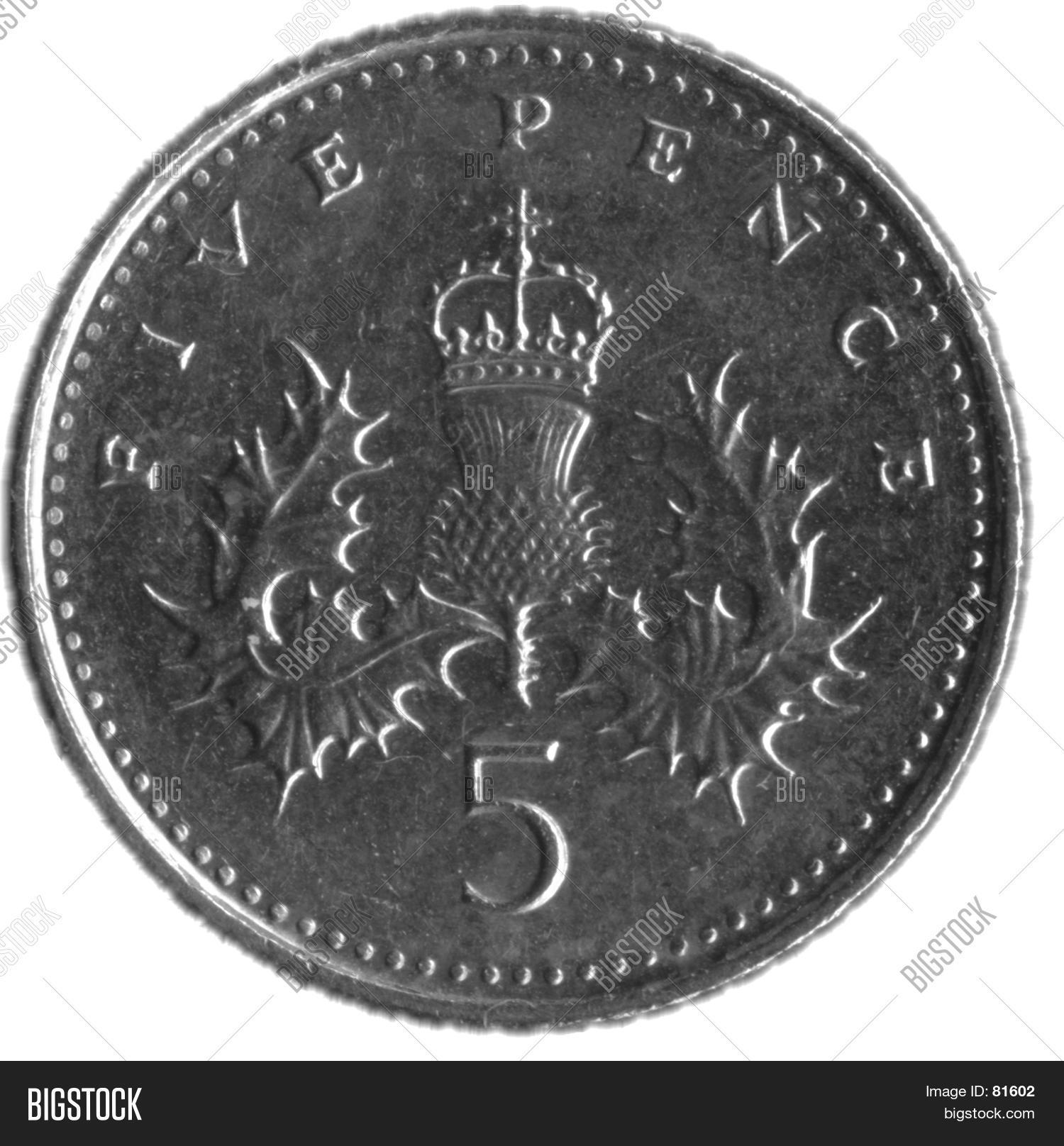 British 5p Piece Image & Photo (Free Trial) | Bigstock
