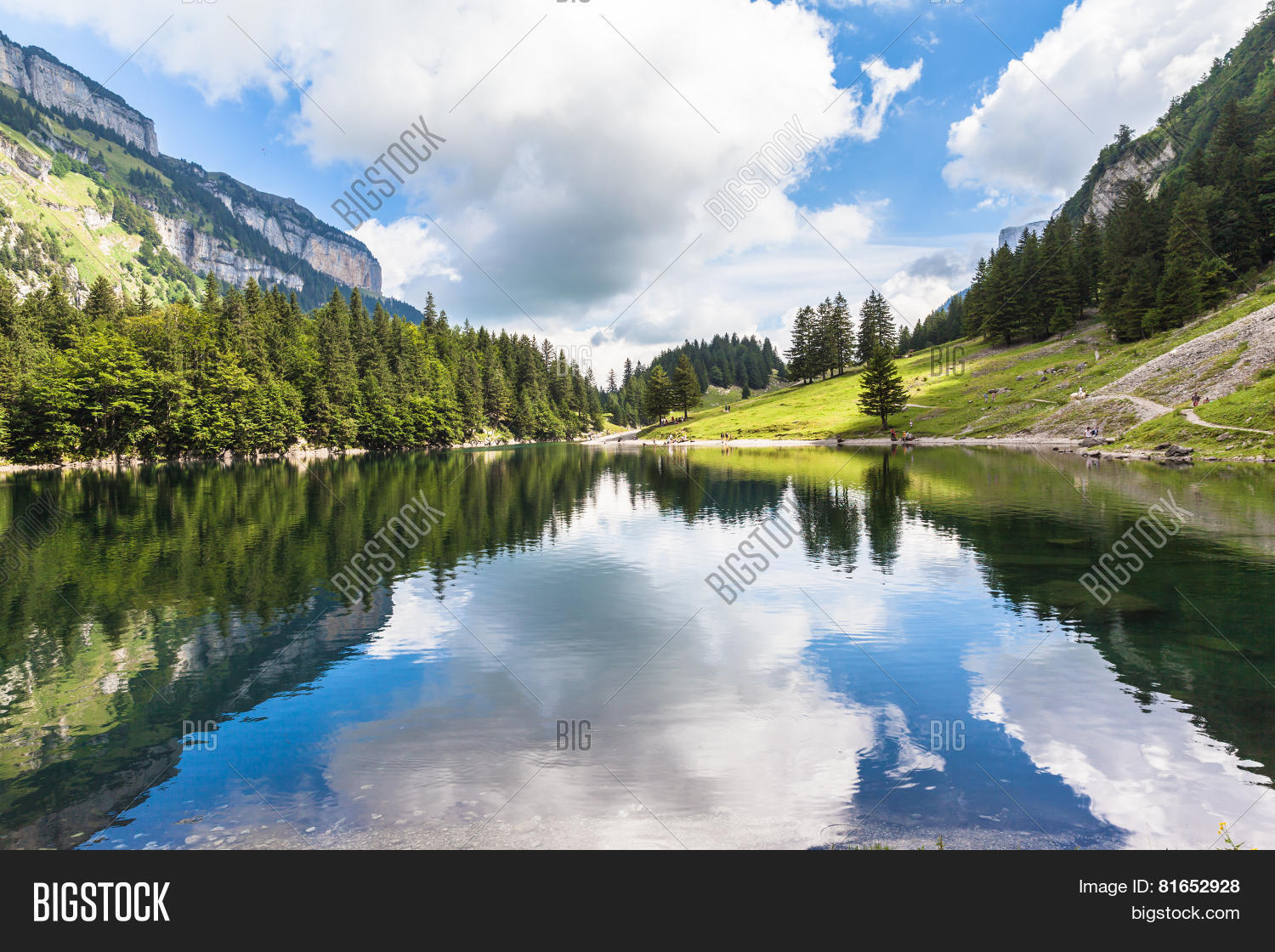 View Seealpsee (lake) Image & Photo (Free Trial) | Bigstock