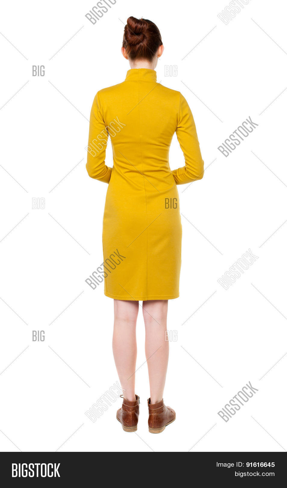 Back View Standing Image & Photo (Free Trial) | Bigstock