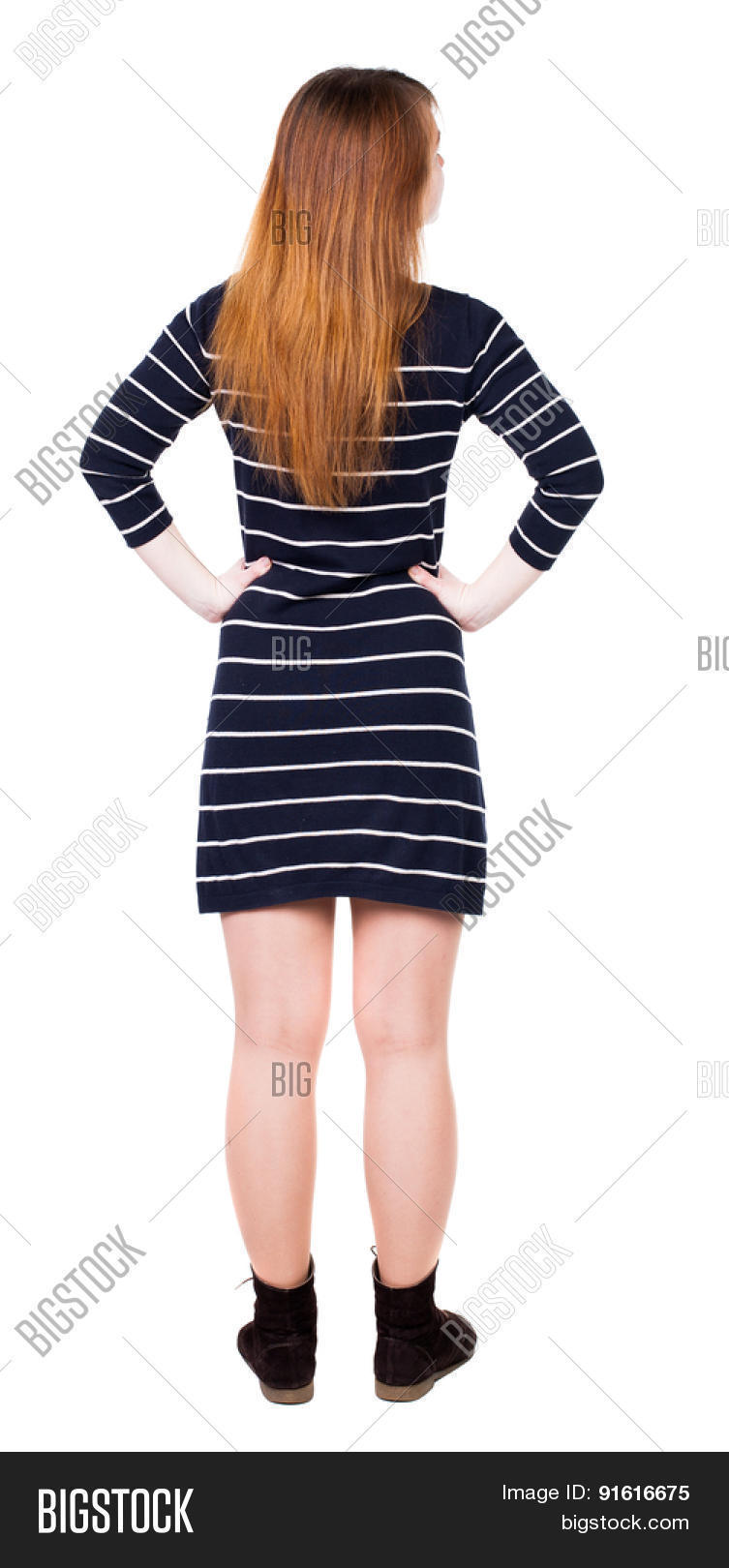Back View Standing Image & Photo (Free Trial) | Bigstock