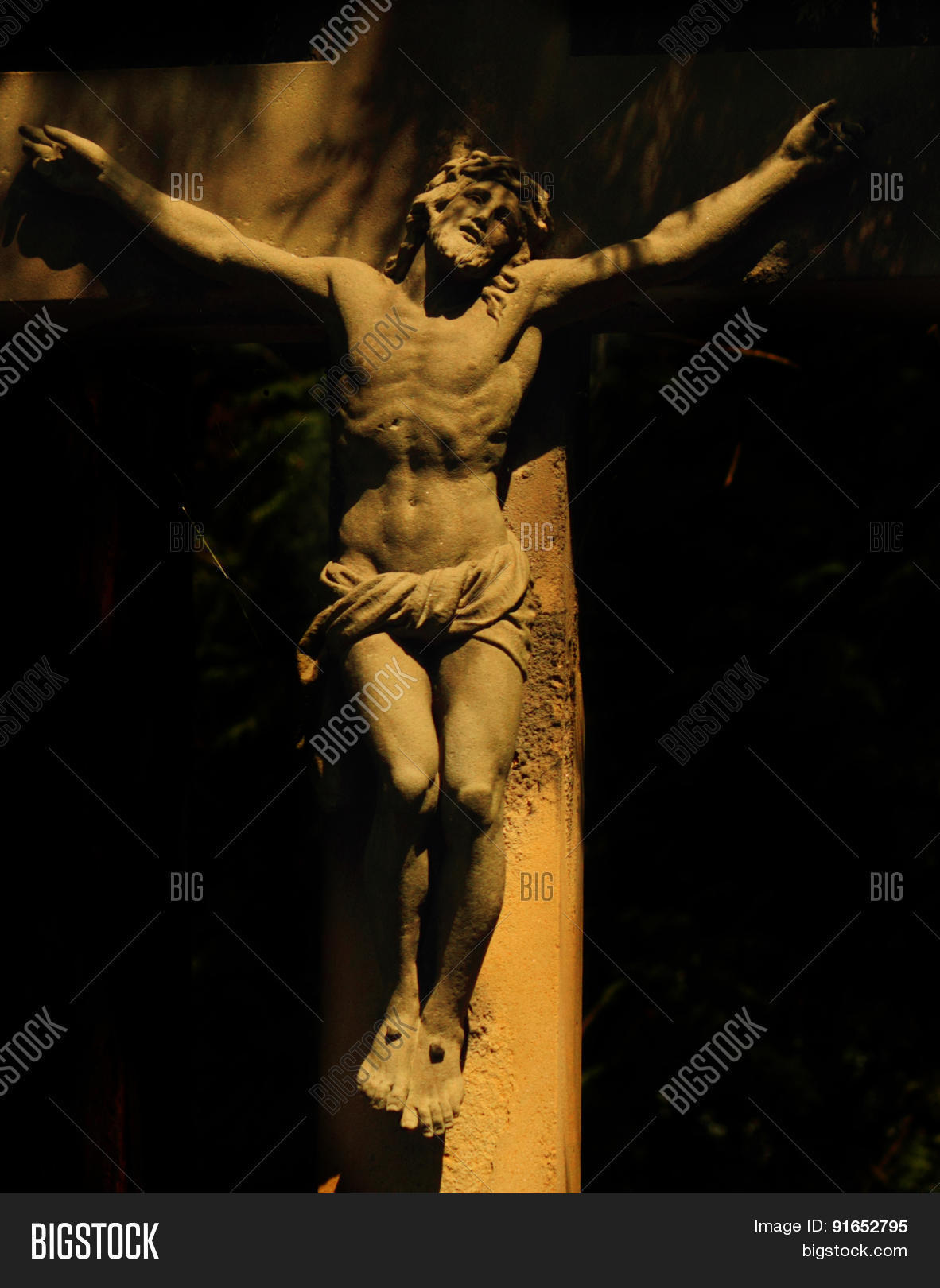 Crucified Jesus Christ Image & Photo (Free Trial) | Bigstock