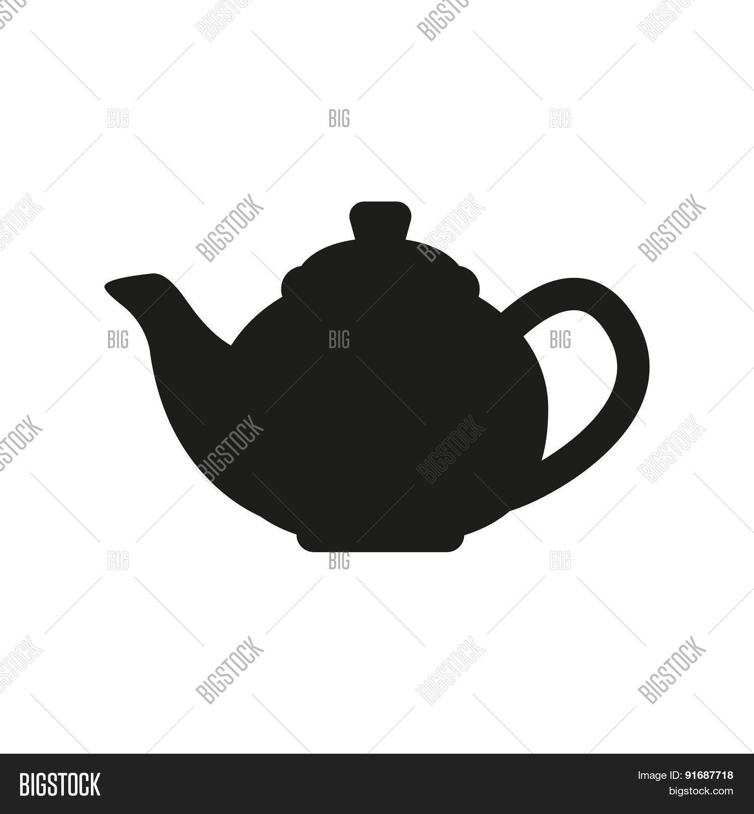 Teapot Icon. Tea Vector & Photo (Free Trial) | Bigstock