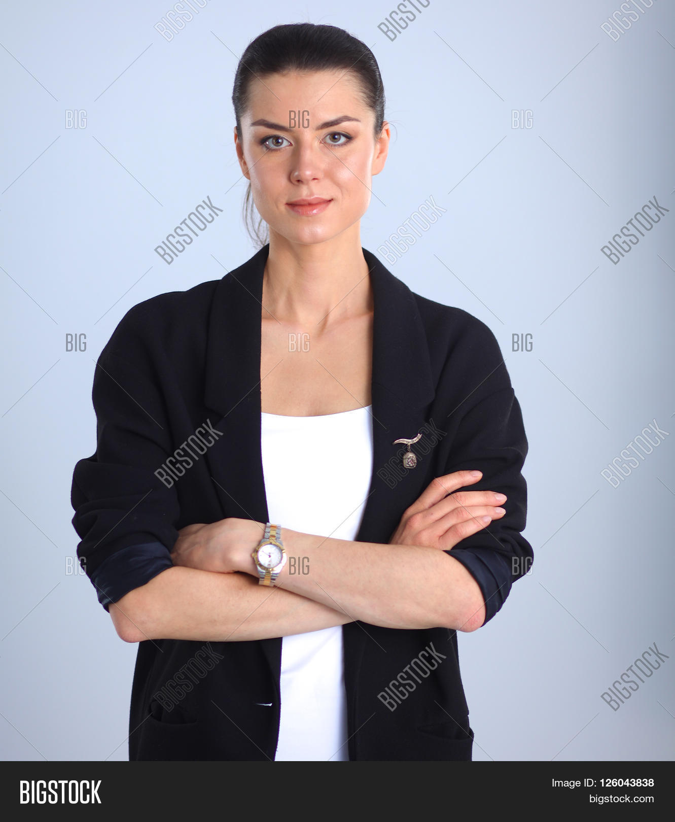 Young Woman Standing, Image & Photo (Free Trial) | Bigstock