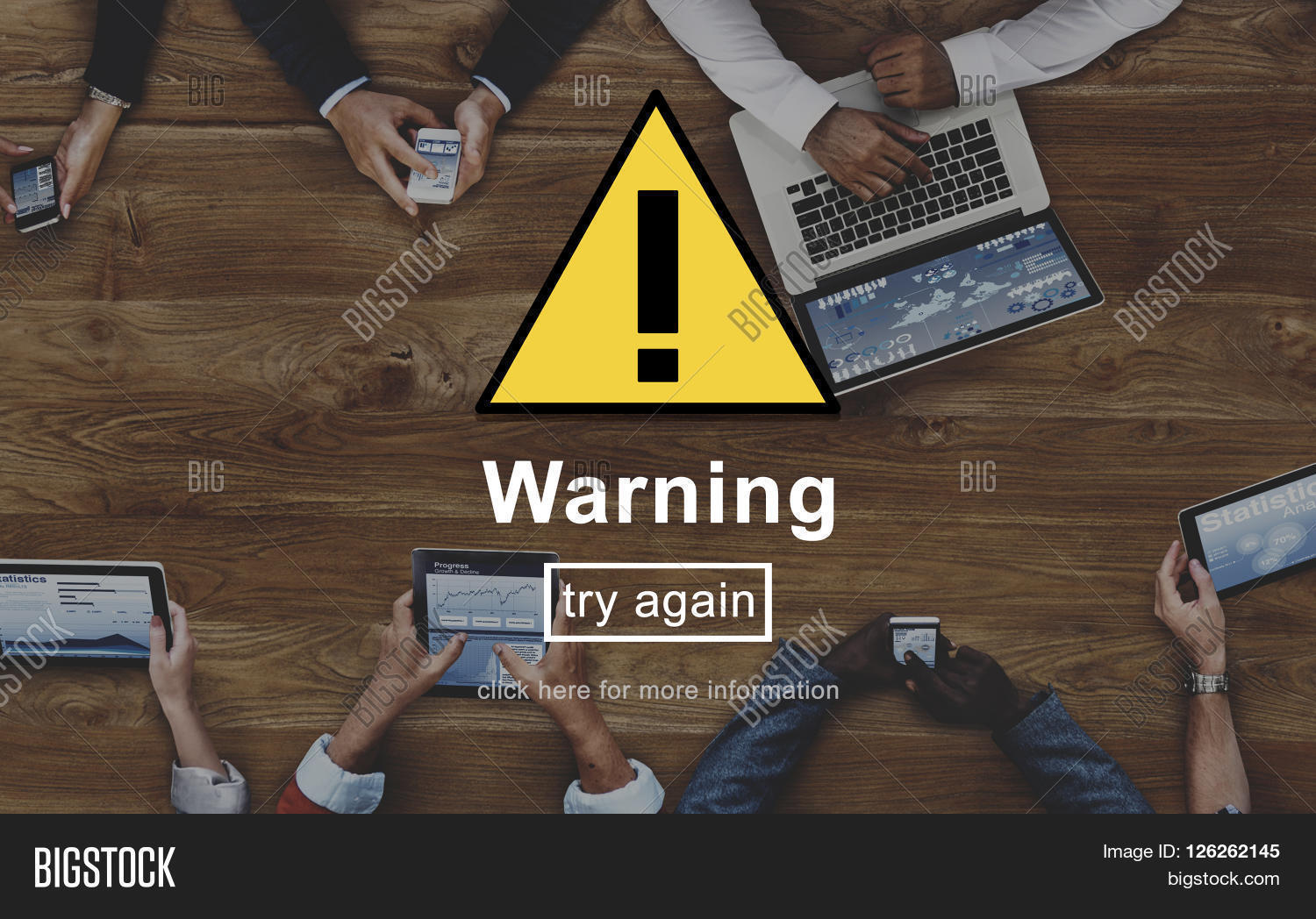 Imagen y foto Warning Caution (prueba gratis) | Bigstock