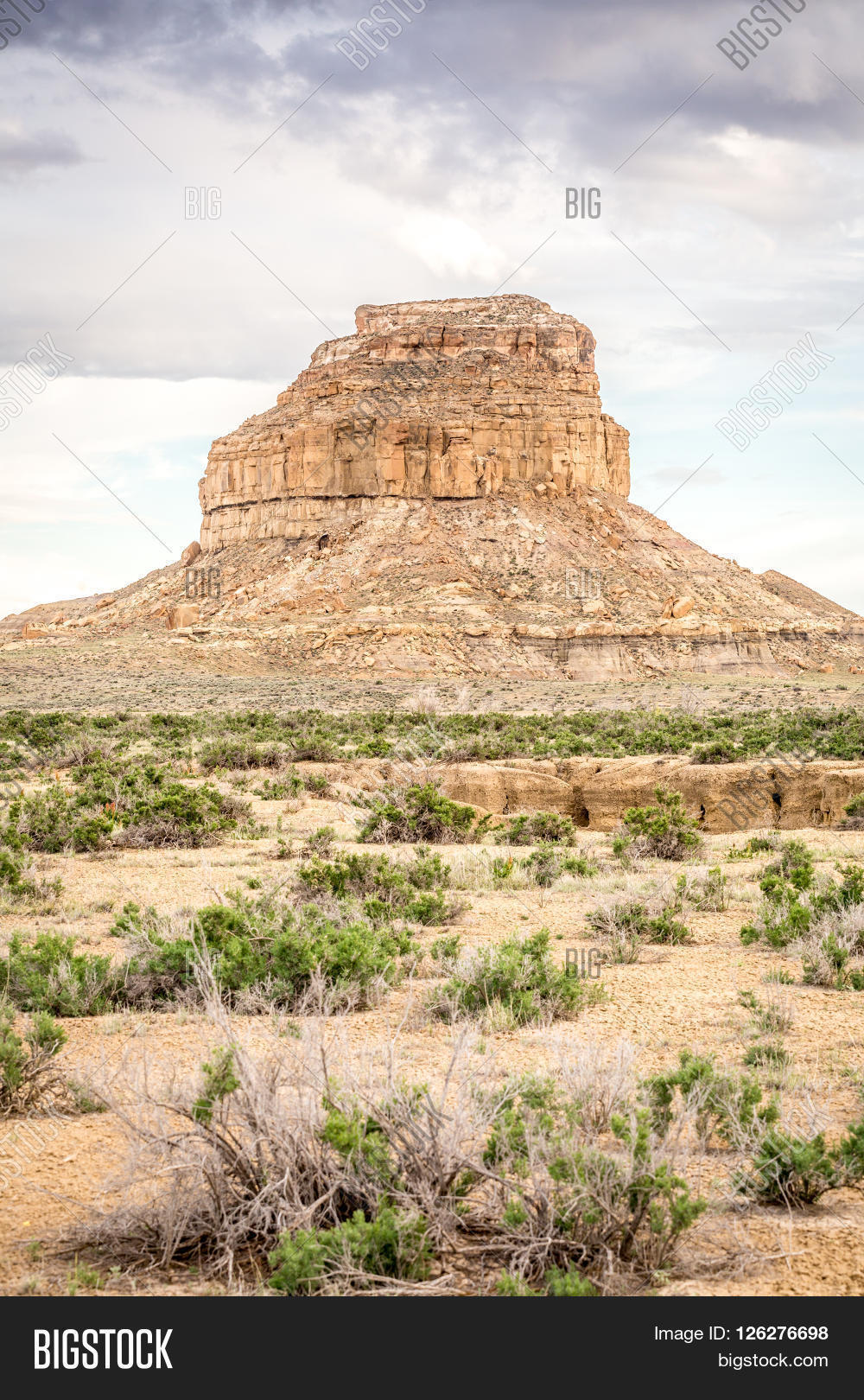 Fajada Butte Chaco Image & Photo (Free Trial) | Bigstock