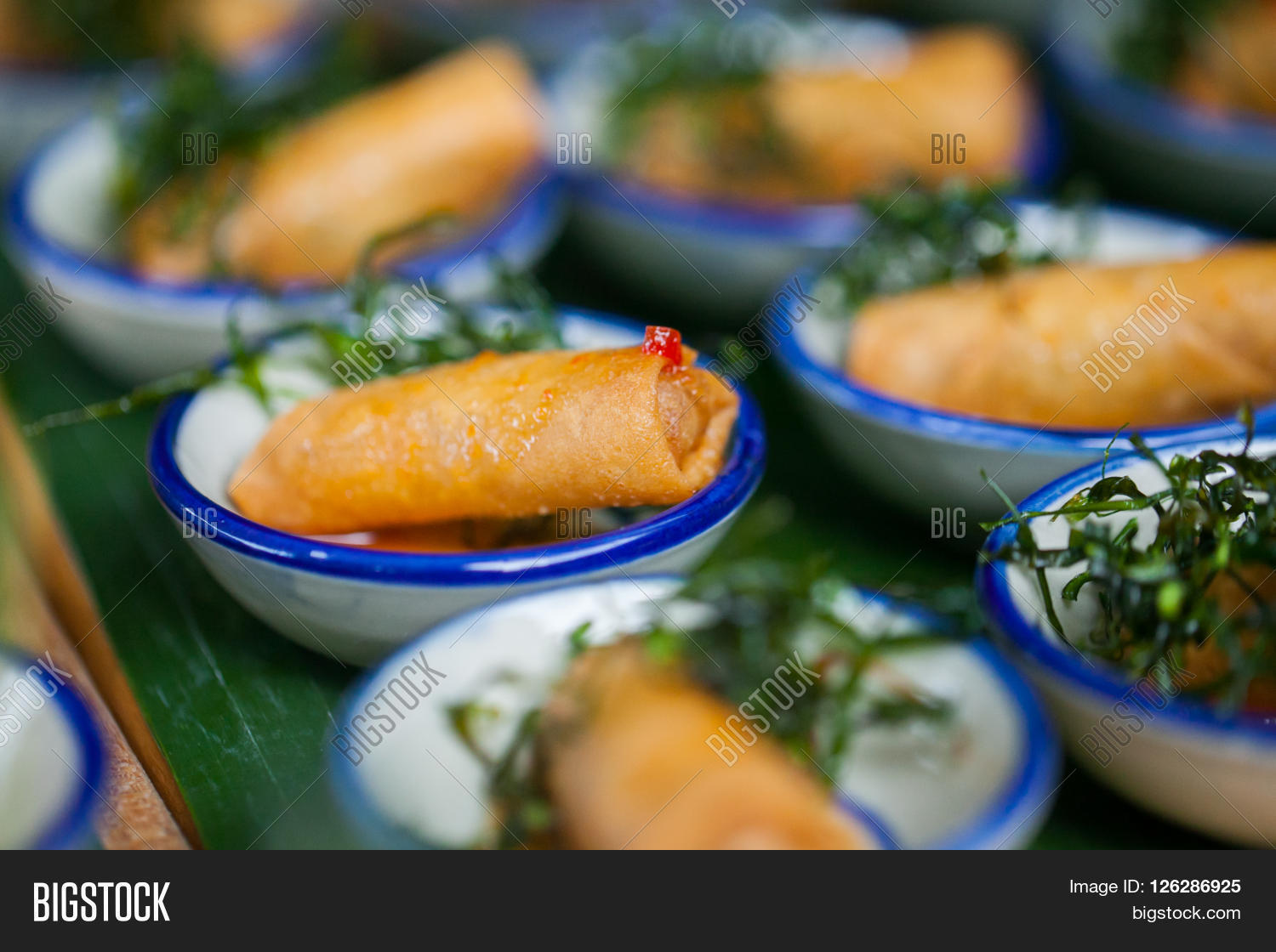 Canape Fried Spring Image & Photo (Free Trial) | Bigstock