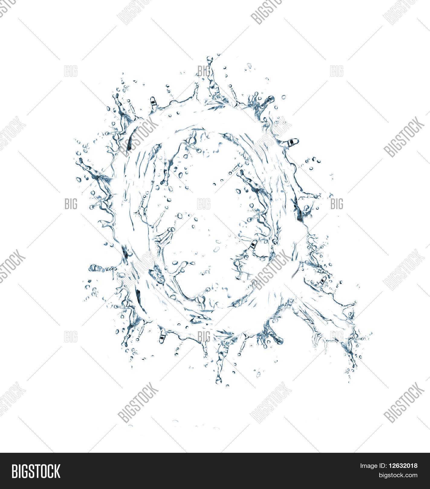 Letter Water Alphabet Image & Photo (Free Trial) | Bigstock