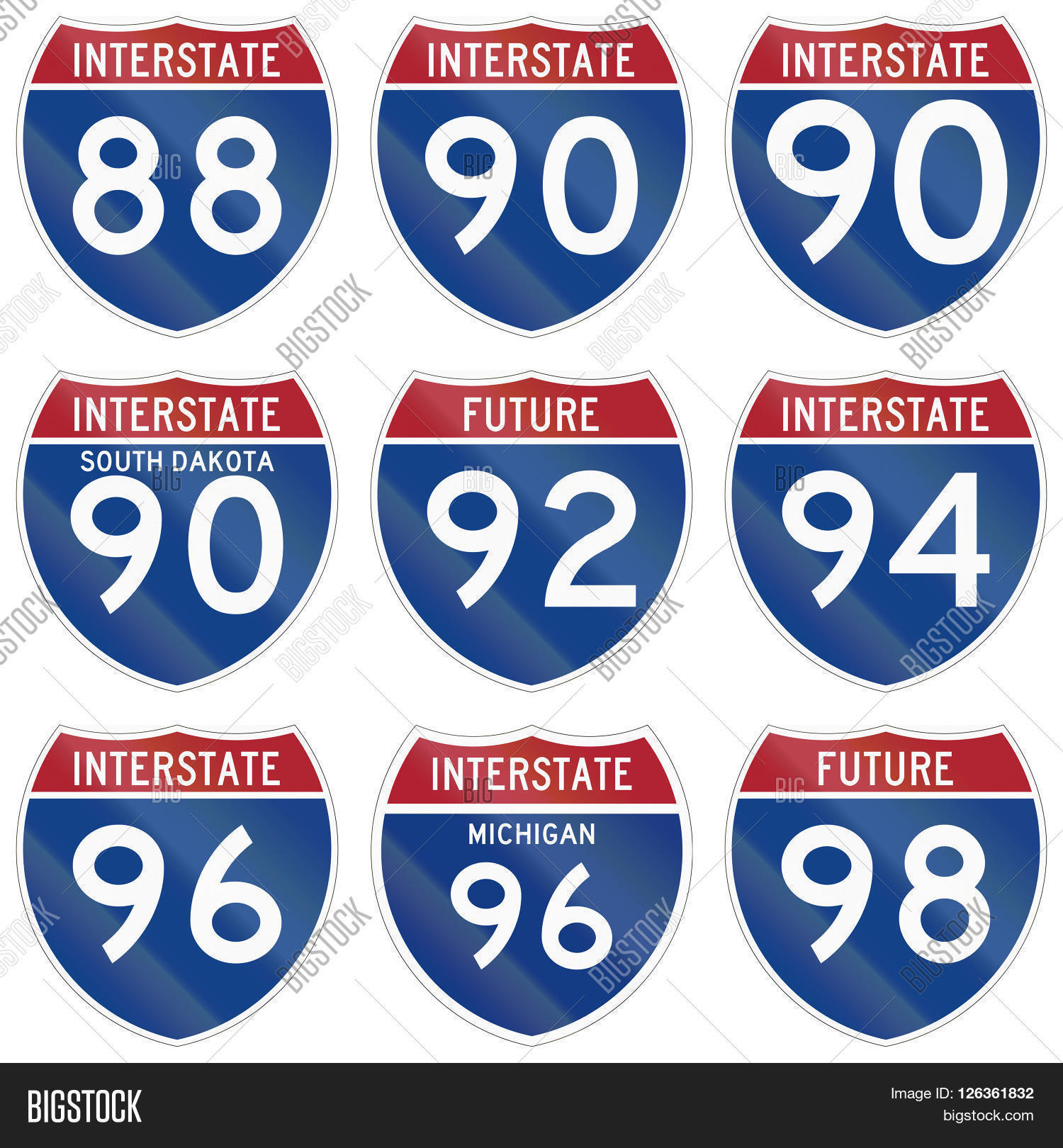 Collection Interstate Image & Photo (Free Trial) | Bigstock