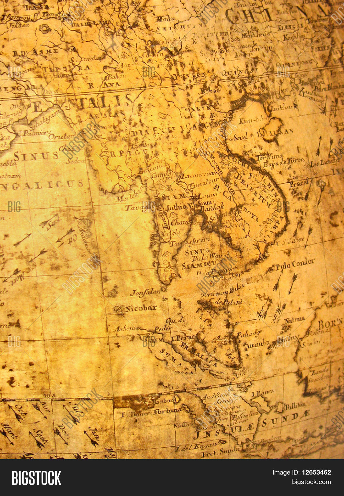 Old Map Image & Photo (Free Trial) | Bigstock