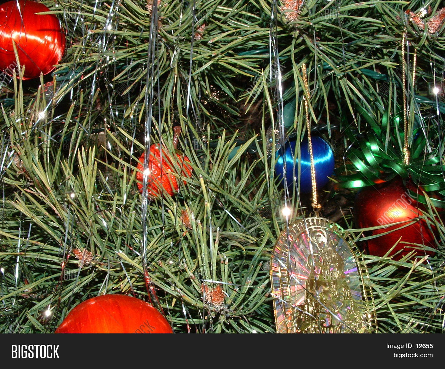 Xmax Tree Closeup Image & Photo (Free Trial) | Bigstock