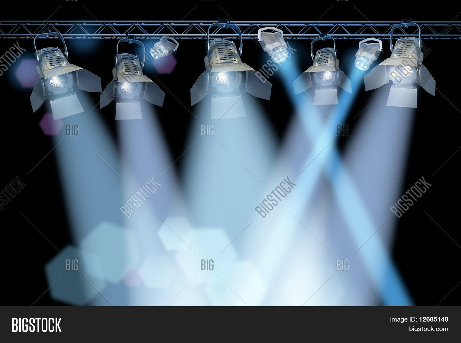 Stage Spotlight Rack Image & Photo (Free Trial) | Bigstock
