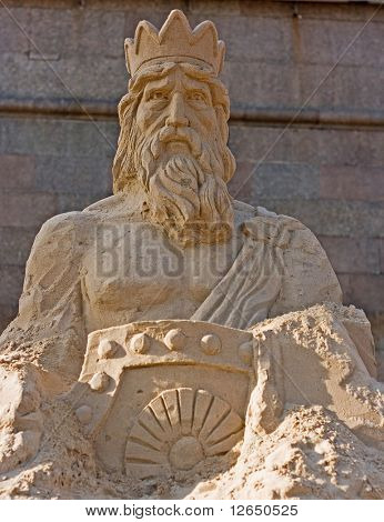 Neptune God Sand Image & Photo (Free Trial) | Bigstock