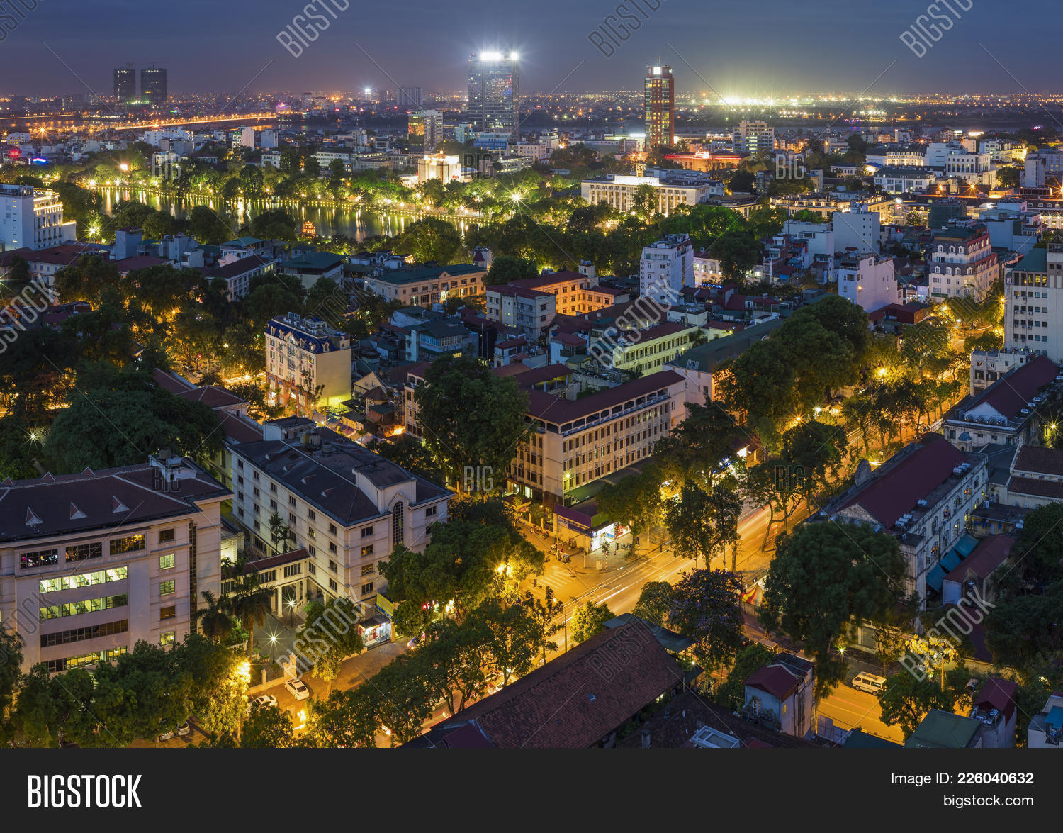 Aerial View Hanoi Image & Photo (Free Trial) | Bigstock