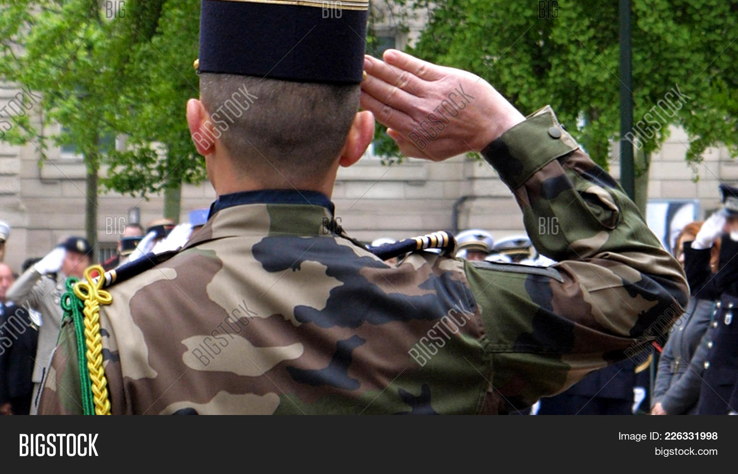 Rear View Solider Image & Photo (Free Trial) | Bigstock