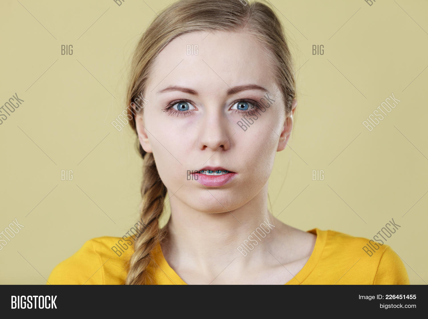 Woman Serious Face Image & Photo (Free Trial) | Bigstock
