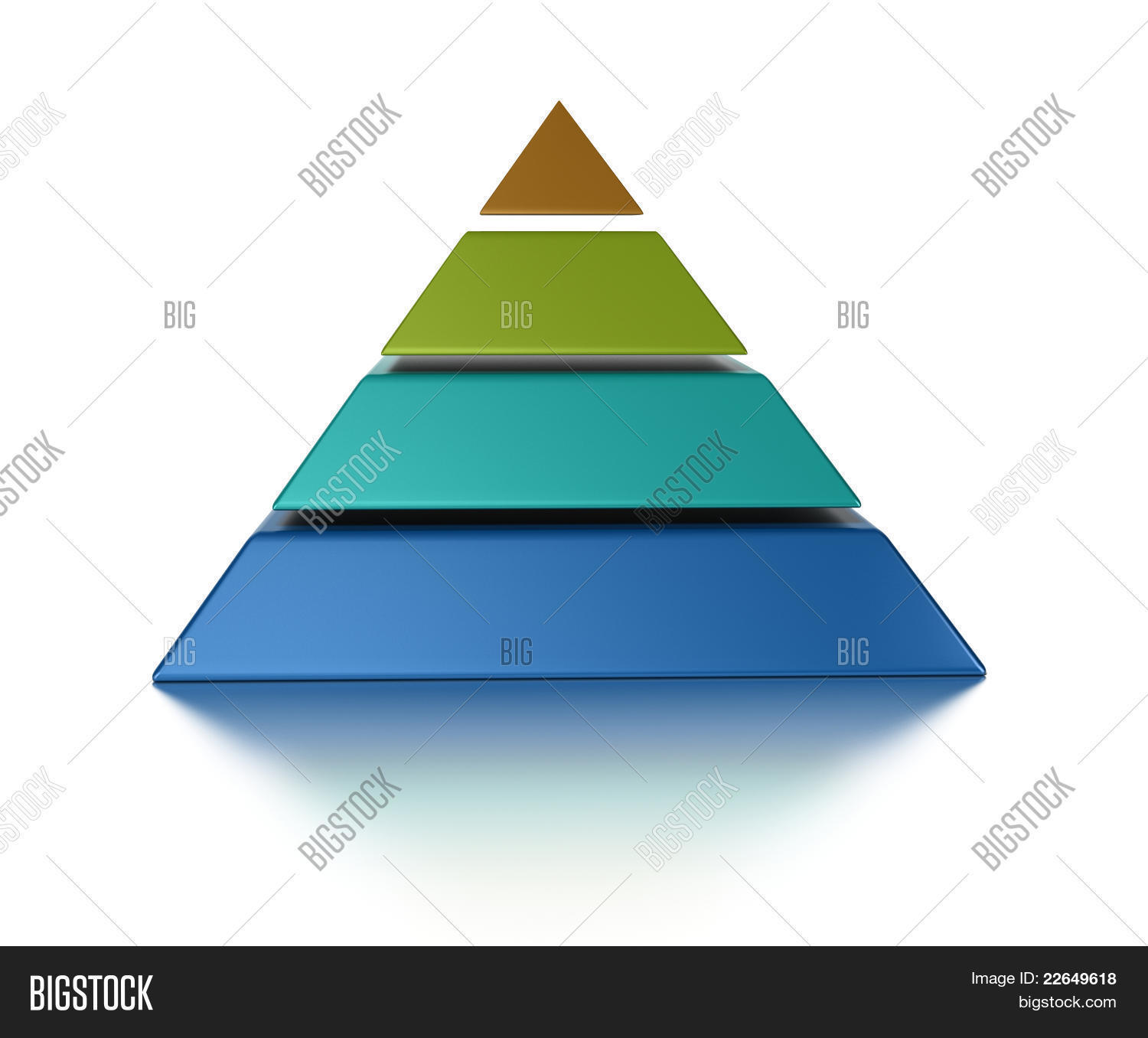 Pyramid 4 Levels Image & Photo (Free Trial) | Bigstock