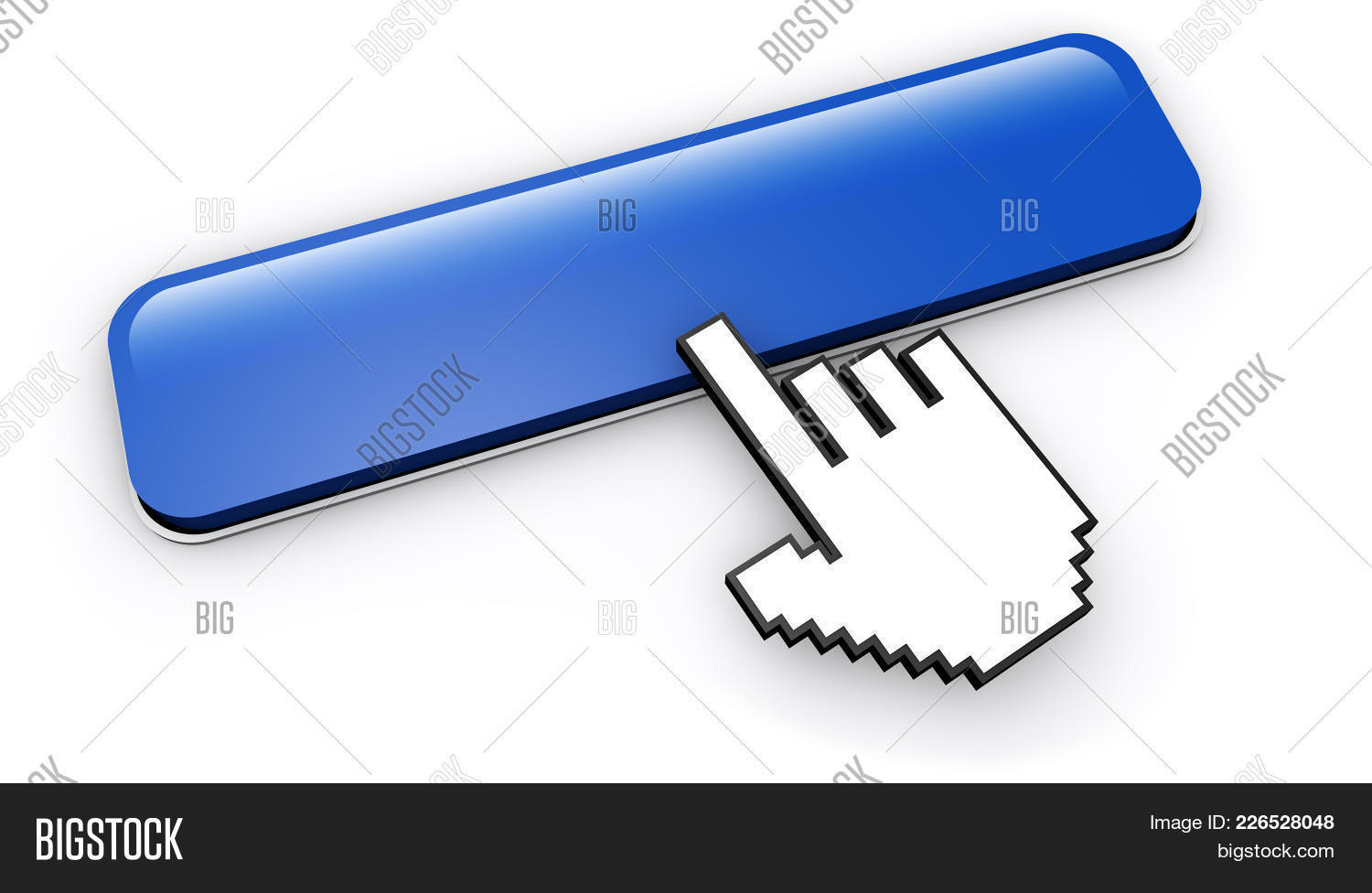 Blank Website Button Image & Photo (Free Trial) | Bigstock