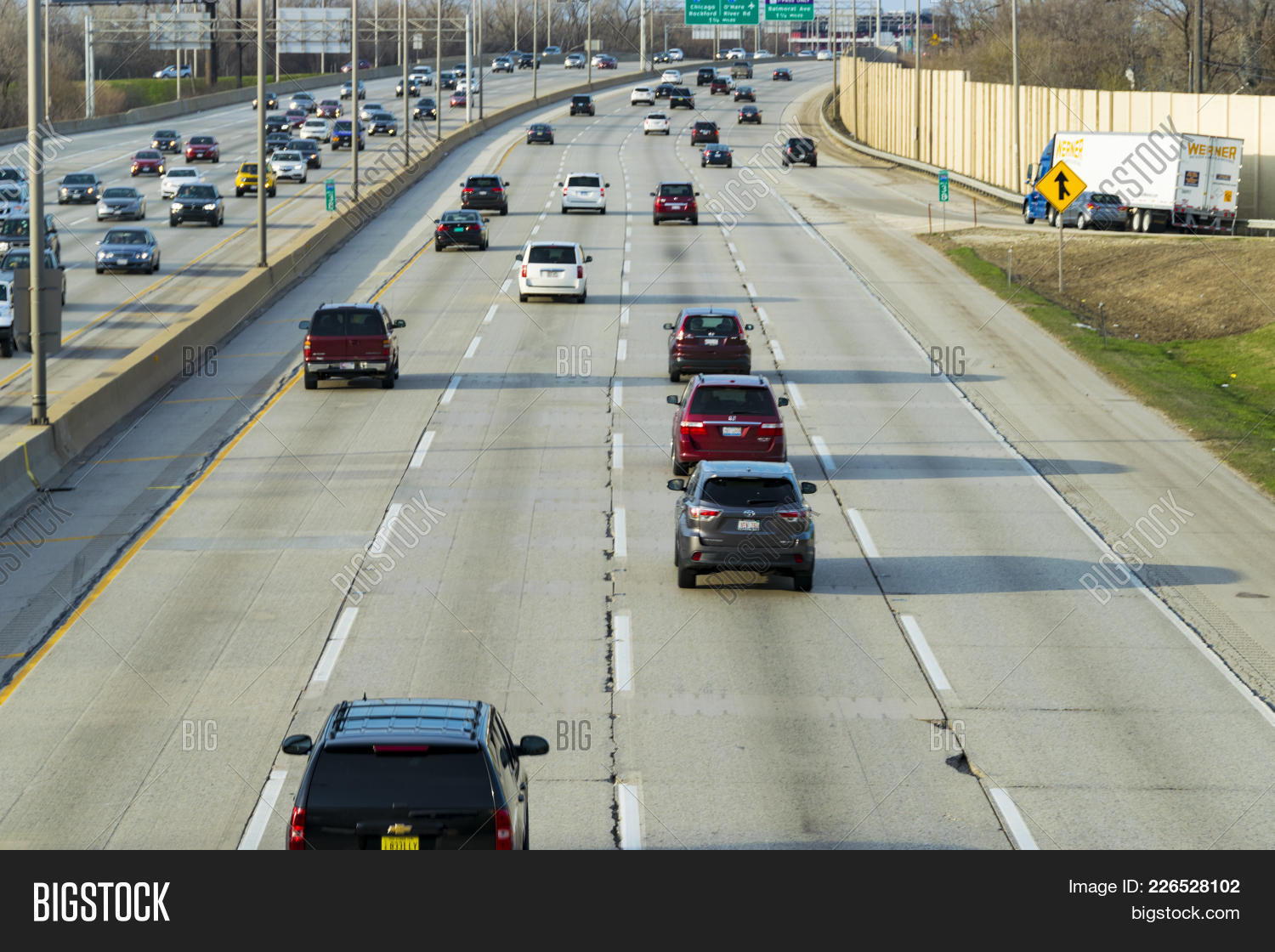 Driving On Interstate Image & Photo (Free Trial) | Bigstock