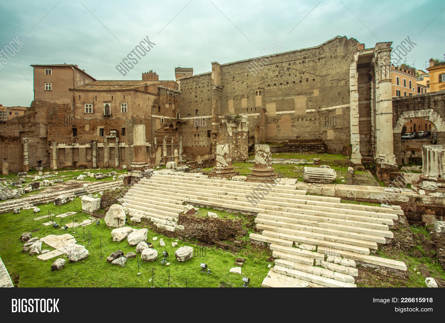 Roman Ruins Forum Image & Photo (Free Trial) | Bigstock