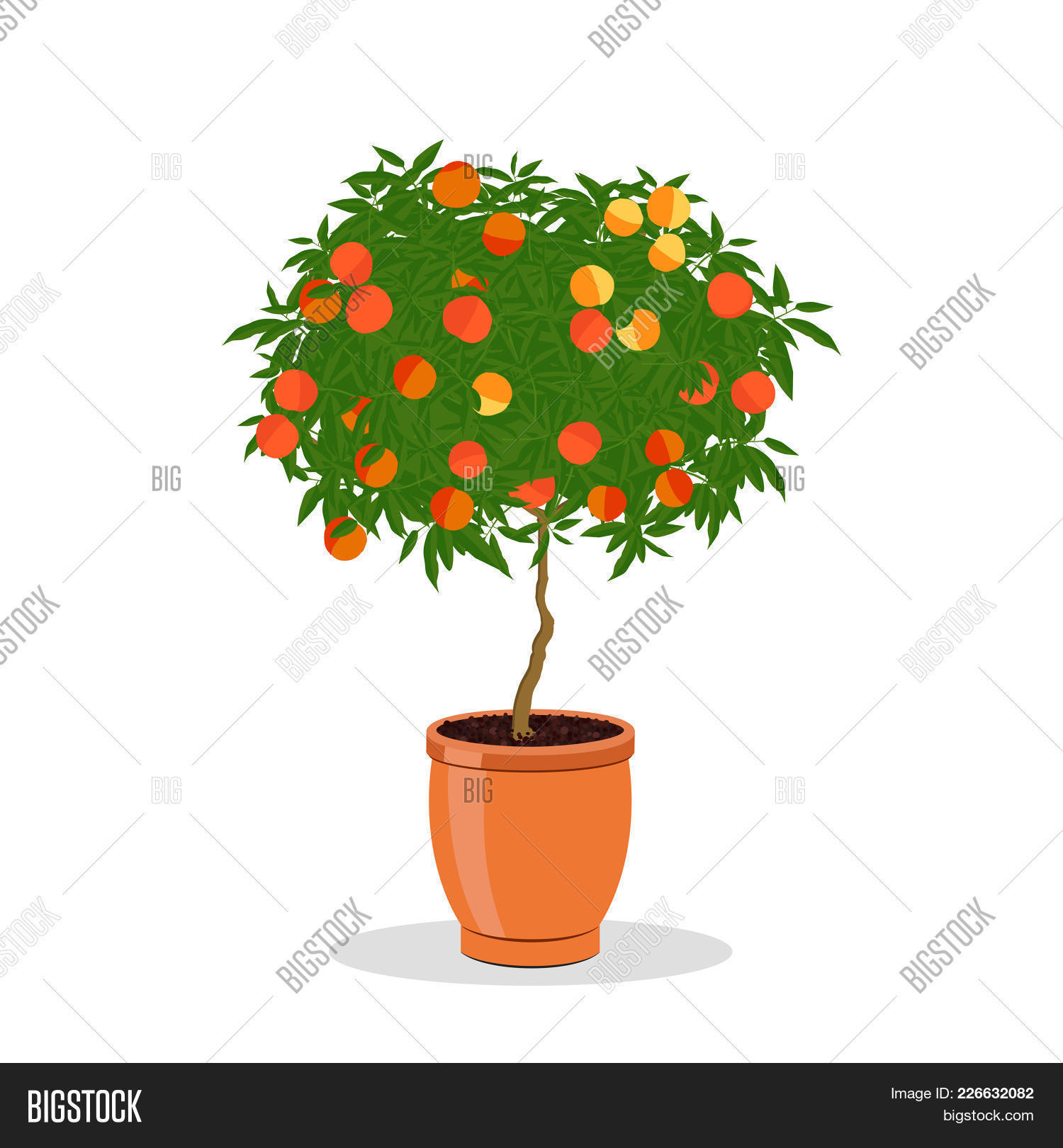 Peach Tree Clip Art