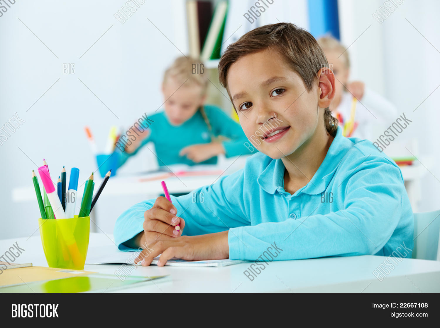 Portrait Cute Lad Image & Photo (Free Trial) | Bigstock