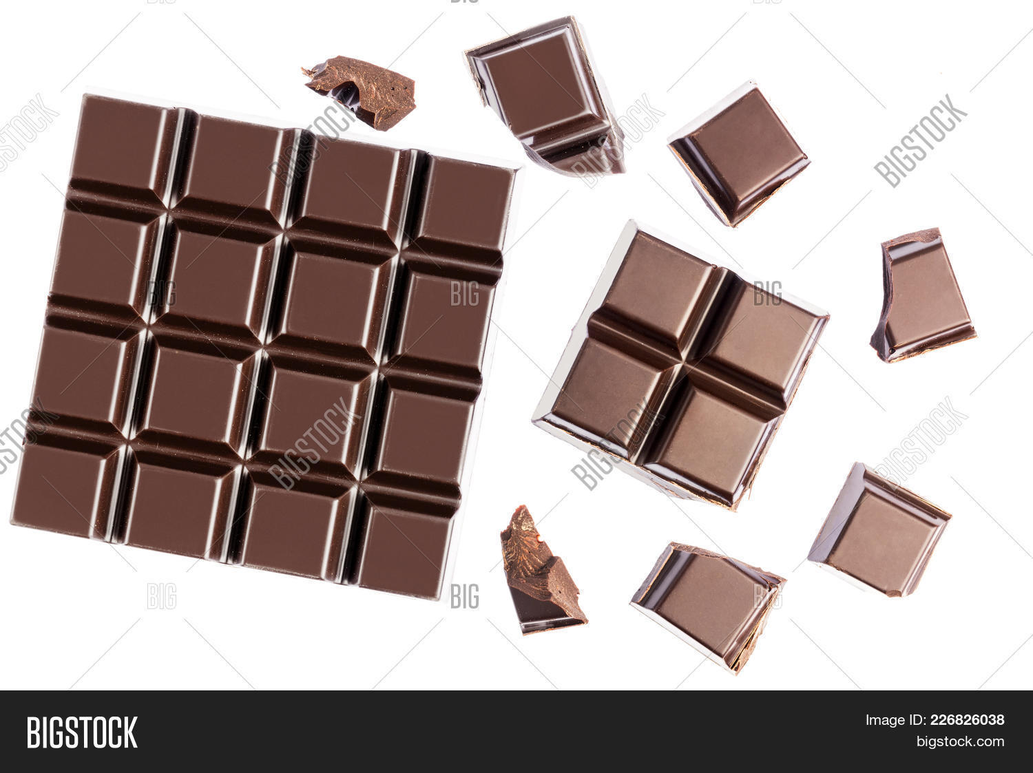 Chocolate Cubes, Image & Photo (Free Trial) | Bigstock