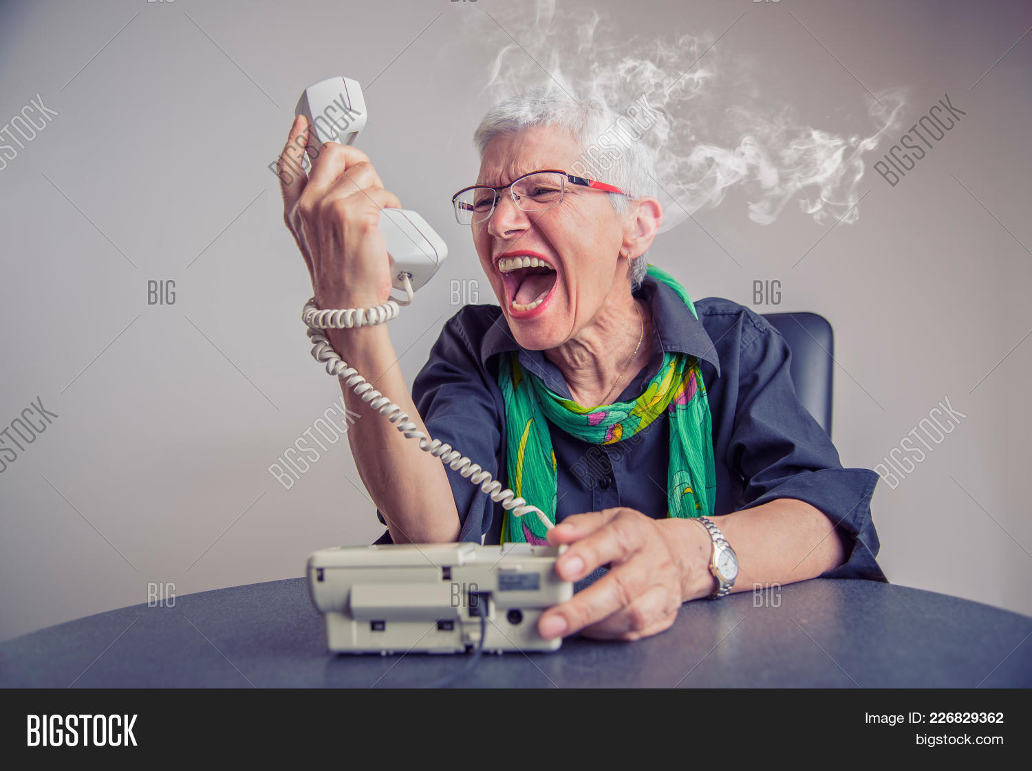 Angry, Enraged Senior Image & Photo (Free Trial) | Bigstock