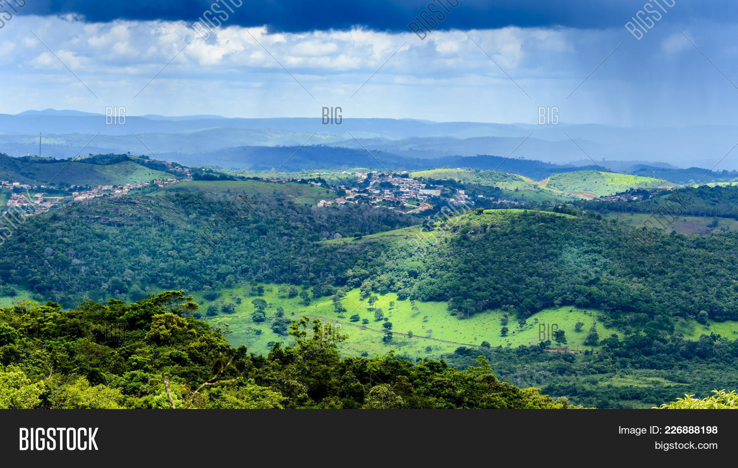 Panoramic View Country Image & Photo (Free Trial) | Bigstock