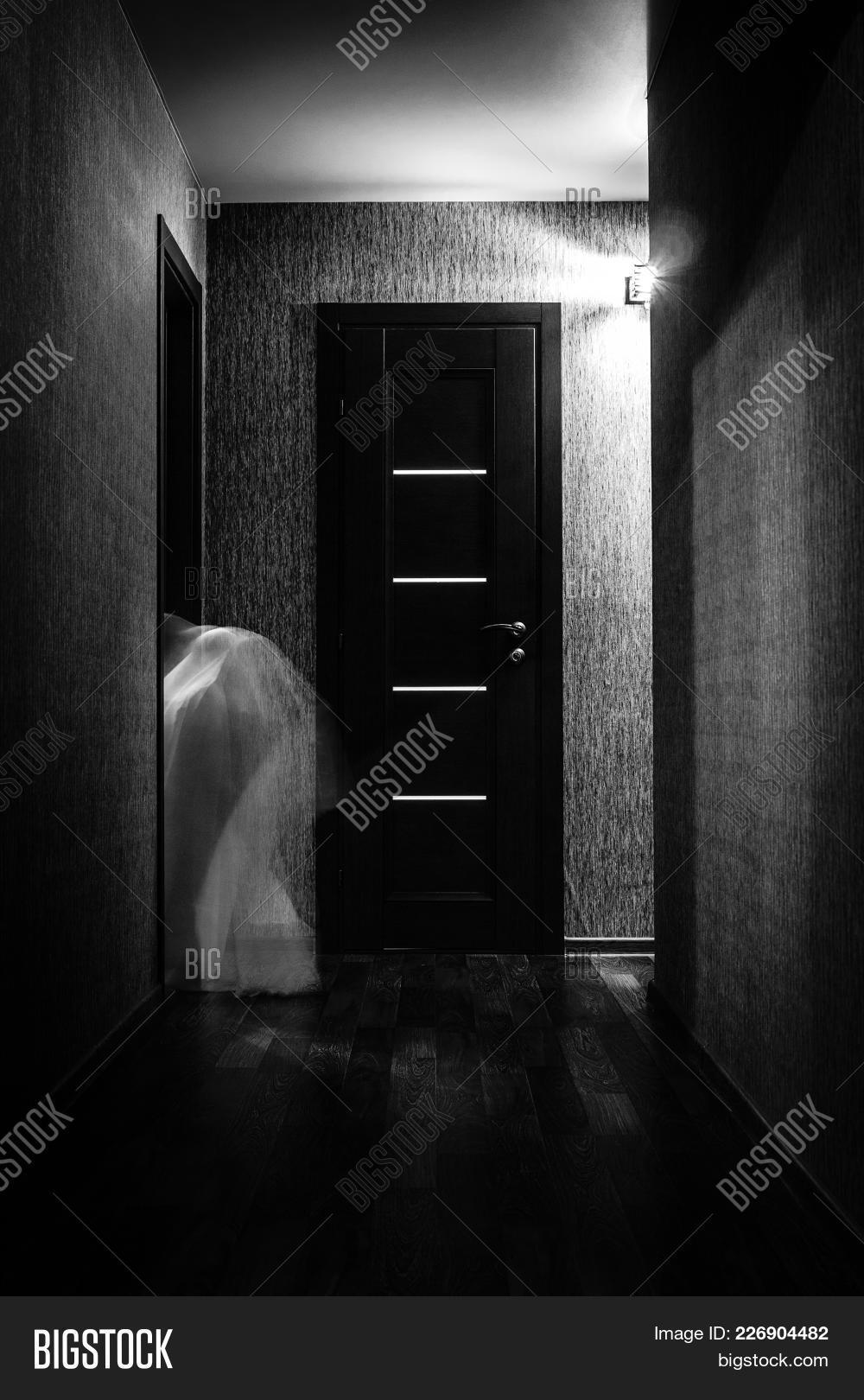Ghost Walks Through Image & Photo (Free Trial) | Bigstock