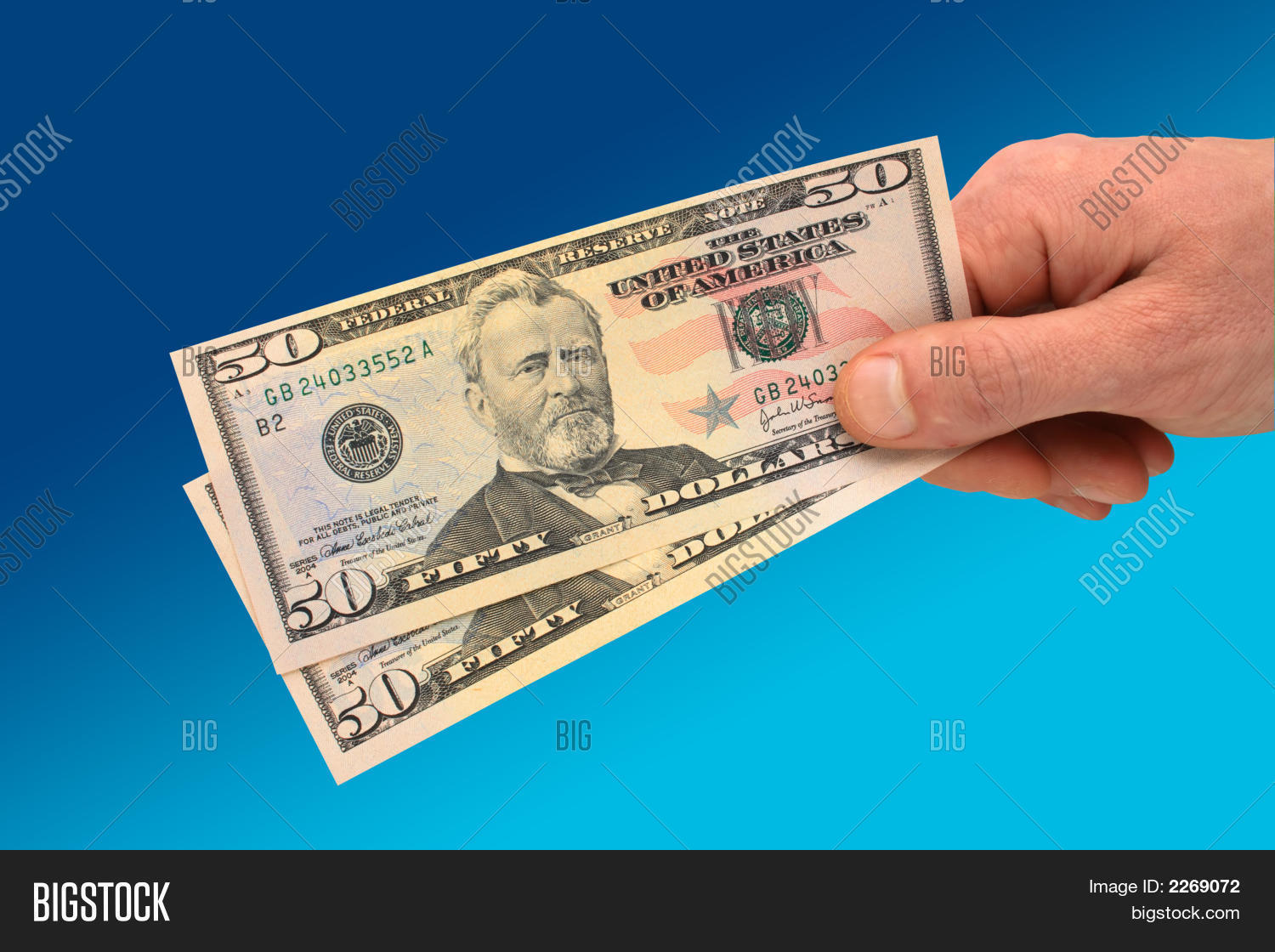 Hand Holding $50 Image & Photo (Free Trial) | Bigstock