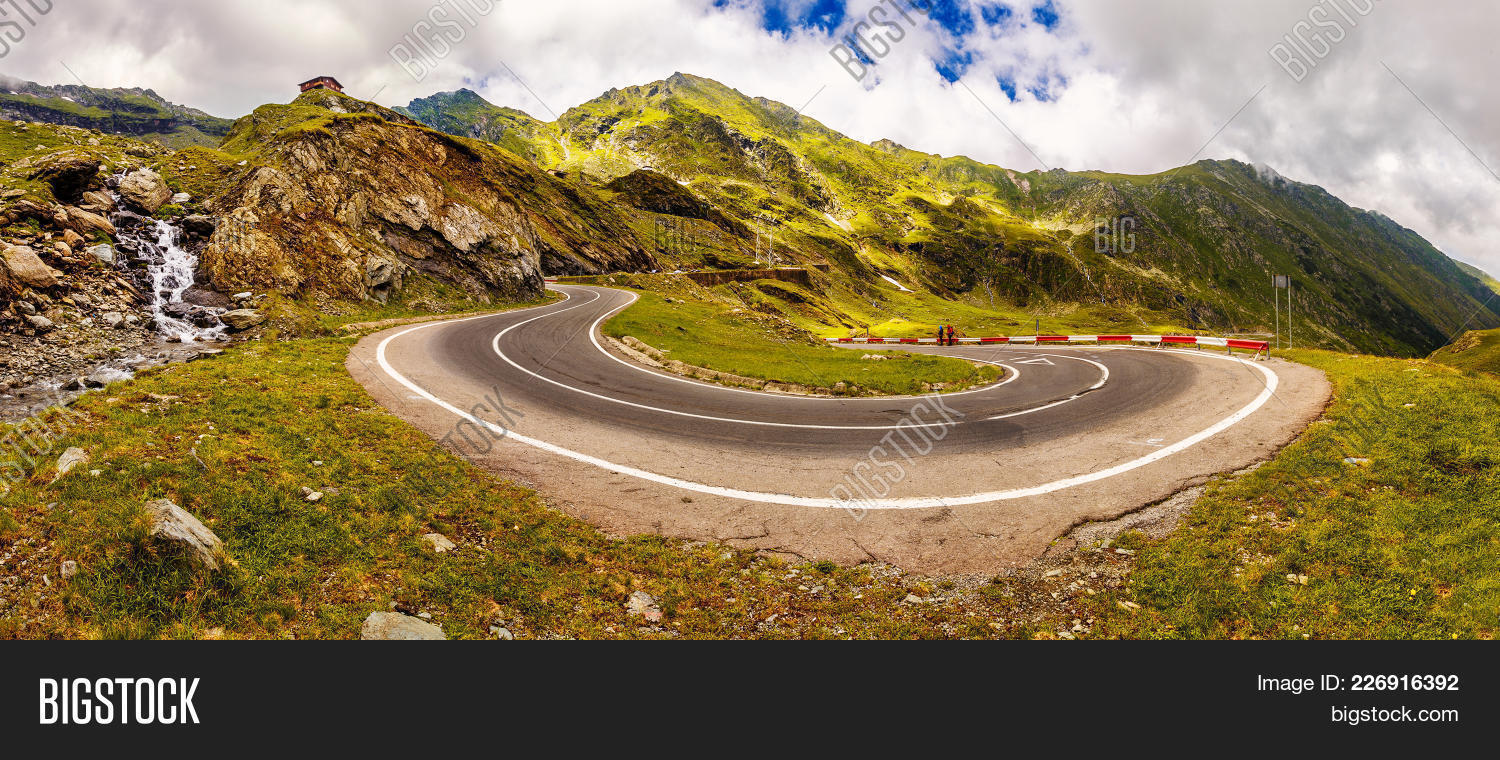 Sharp Turn Road Curve Image & Photo (Free Trial) | Bigstock