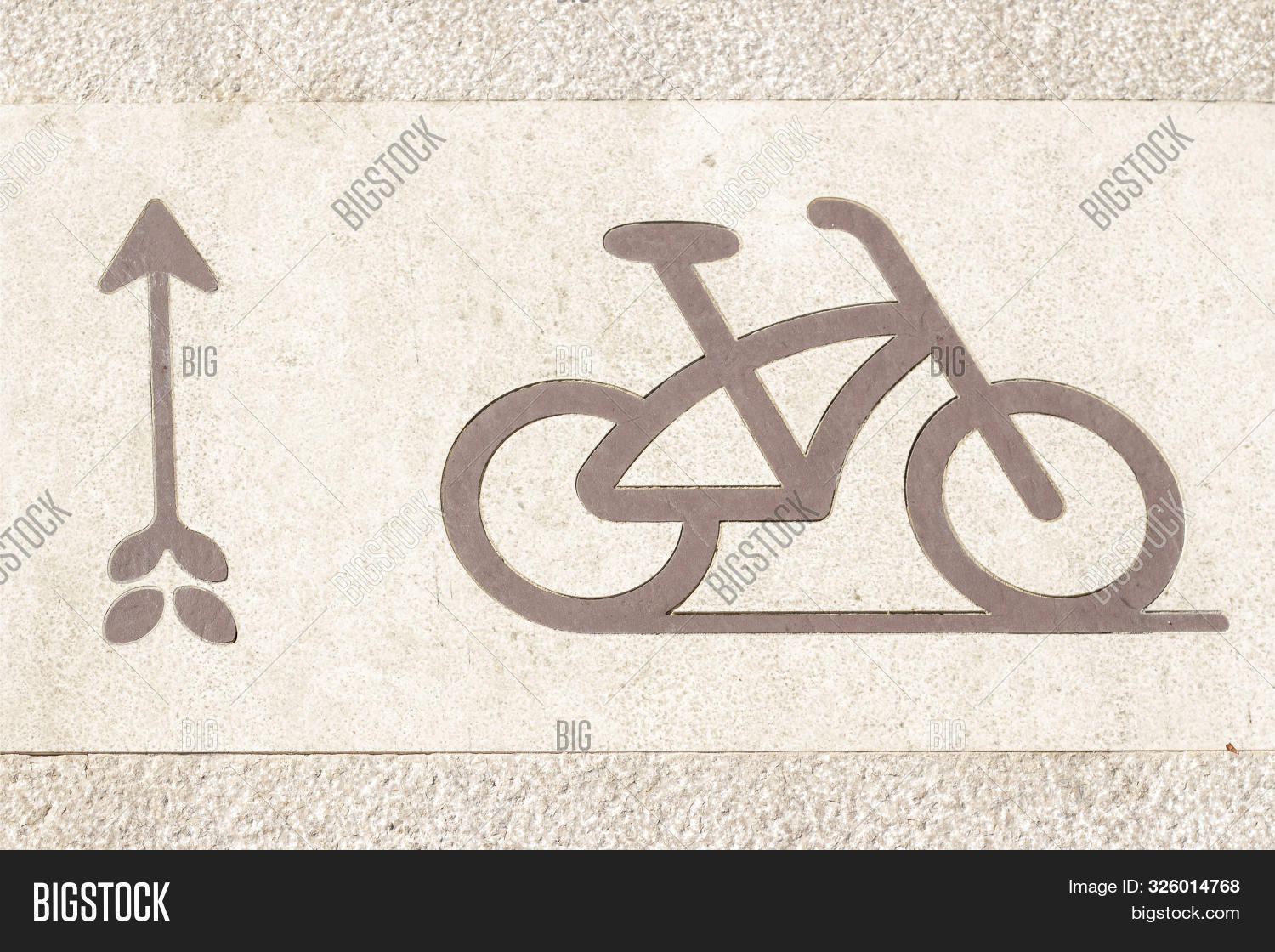 Bicycle Signs On Image & Photo (Free Trial) | Bigstock