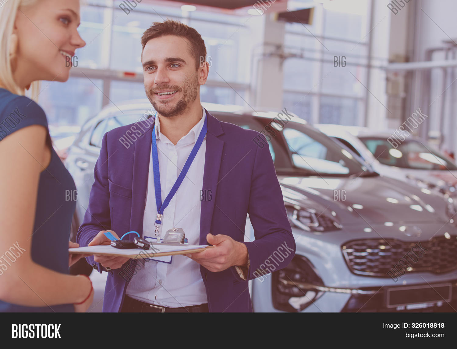 Car Salesman Sells Car Image & Photo (Free Trial) | Bigstock