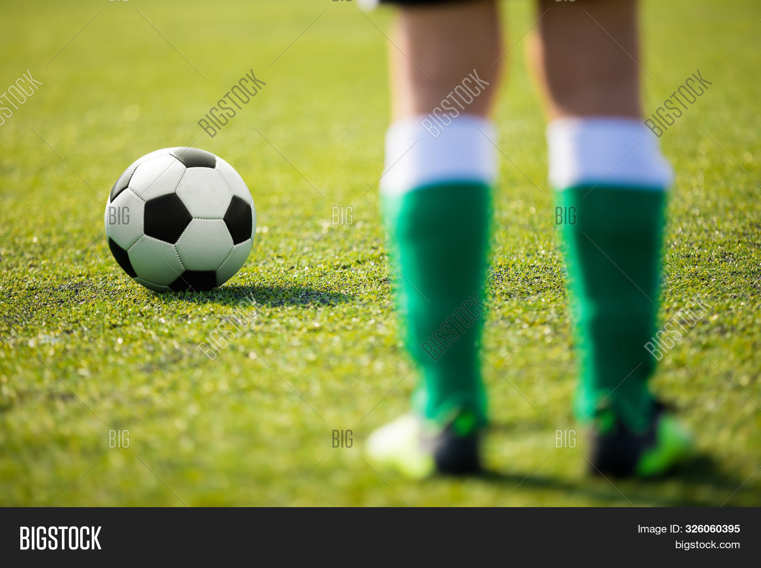One Soccer Football Image & Photo (Free Trial) | Bigstock