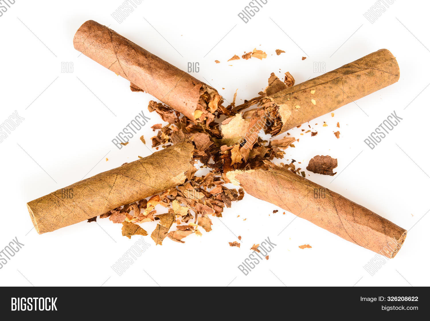 Broken Two Tobacco Image & Photo (Free Trial) | Bigstock