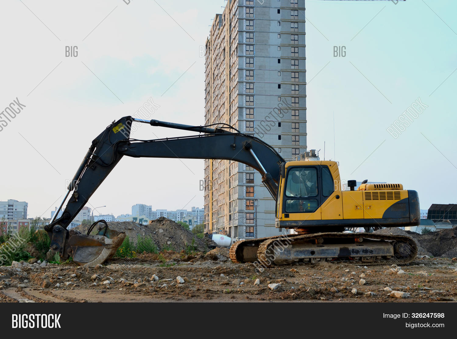 Imagen y foto Excavators On (prueba gratis) | Bigstock