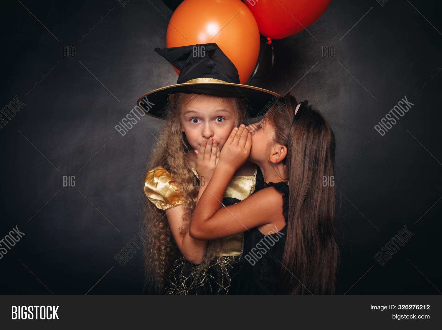 Little Girl Whispering Image & Photo (Free Trial) | Bigstock