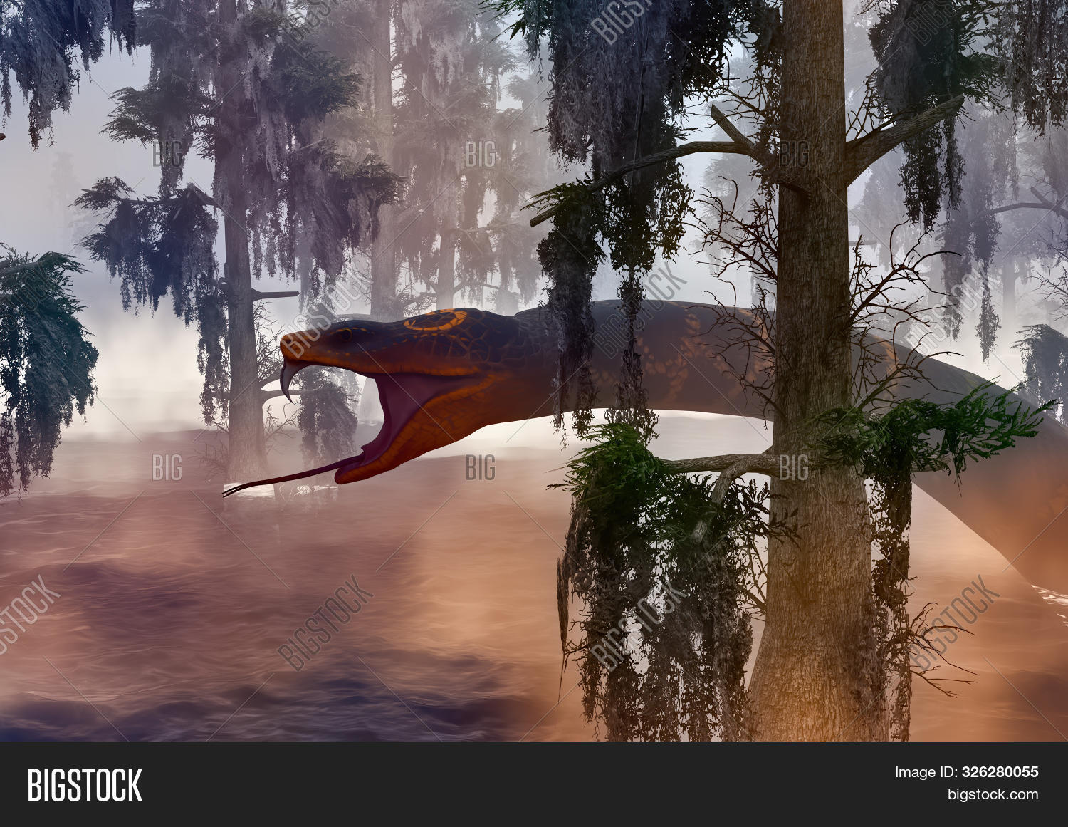 Snake Swamp Grown Bald Image & Photo (Free Trial) | Bigstock